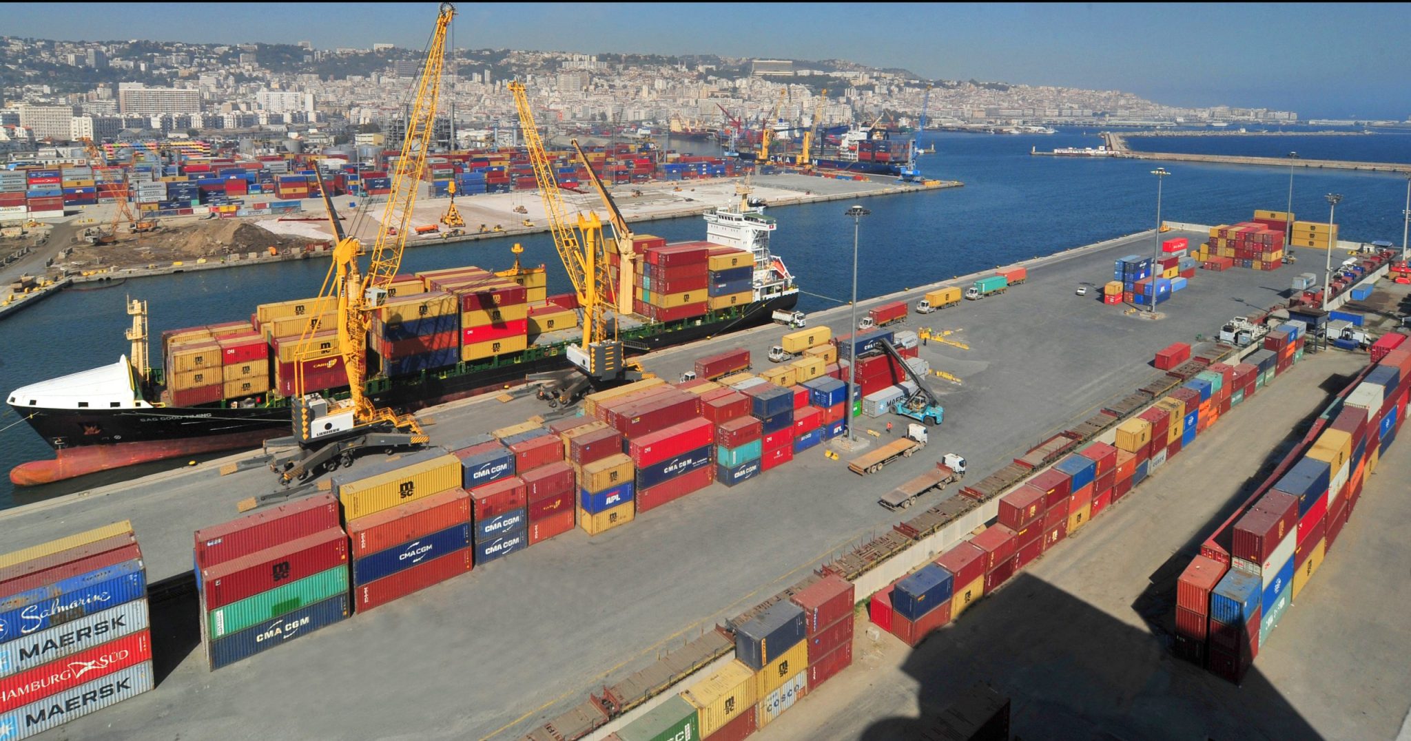 Le trafic du Port d’Alger en hausse de 17,31 %: 2,4 millions de tonnes ...
